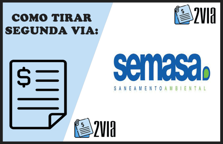 Segunda Via SEMASA - 2ª Via Pelo Site, APP e Telefone