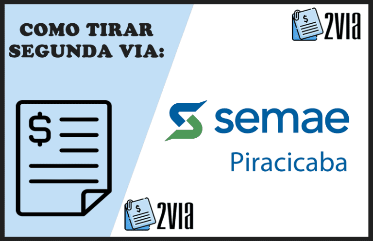 Segunda Via SEMAE Piracicaba - 2ª Via no Site, APP e Outros Segunda Via SEMAE Piracicaba - 2ª Via no Site, APP e Outros